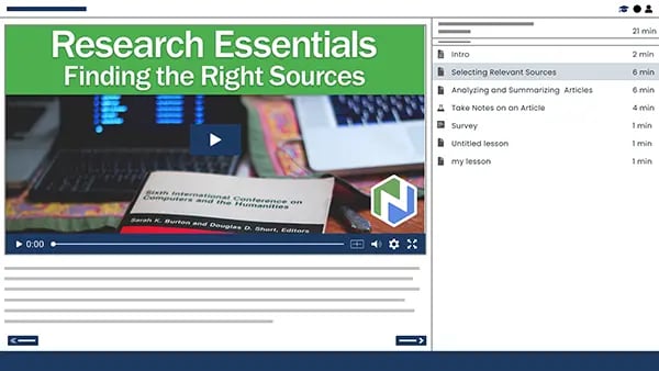 Learning Management Platform for Academic Libraries - Niche Academy