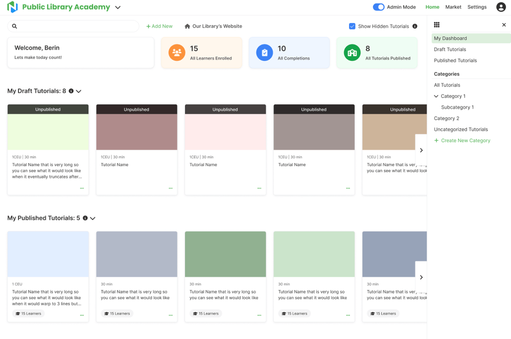 Platform Release Notes - Niche Academy